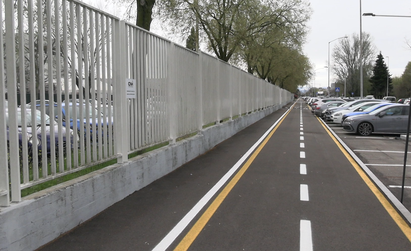 Ciclovia Modena Nord completata: 2,2 km che collega la zona industriale ...